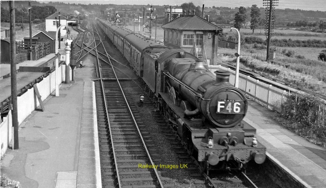 RAILWAY PHOTO - Down express rushing through Pilning (High Level ...