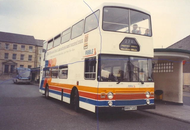 BUS PHOTO STAGECOACH Ribble 2221 Photograph Leyland Olympian Picture ...