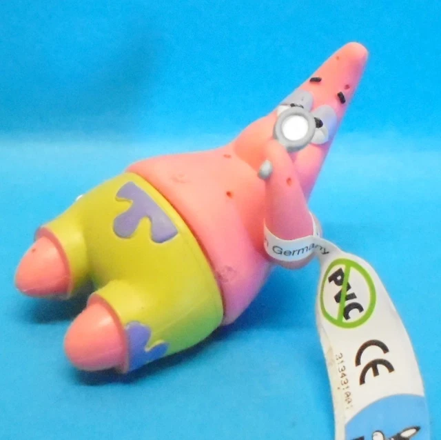PATRICK STAR SPONGEBOB Magnifier with Flag BULLYLAND 2008 Viacom £7.14 ...