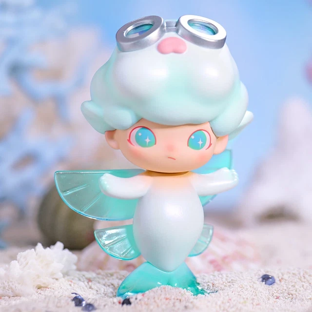 POPMART DIMOO AQUARIUM Series Blind Box Figurine - Flying Fish $28.00 ...