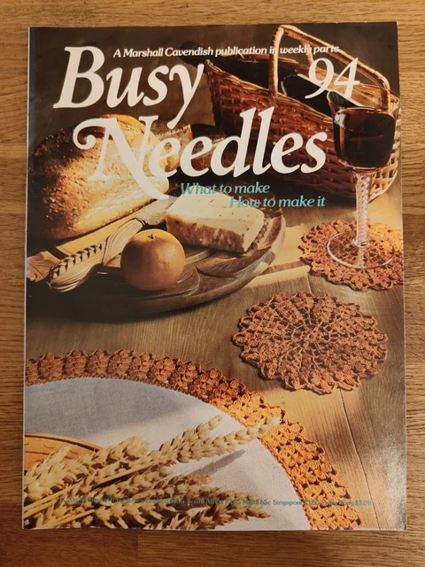 MAGAZINE - BUSY Needles What To Make How To Make It Marshall Cavendish ...