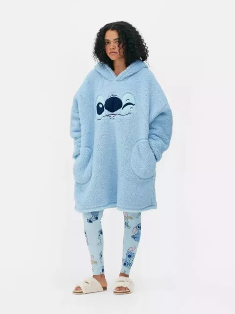 DISNEY'S LILO AND Stitch Angel Snuddie Snoodie Oversized Hoodie with ...