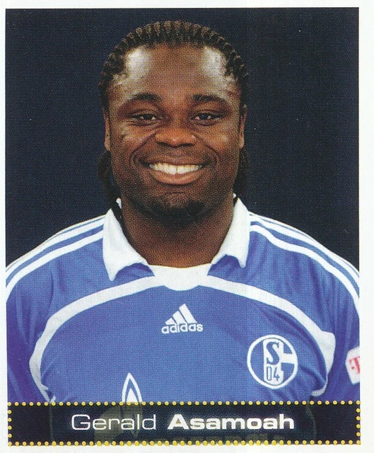 436 GERALD ASAMOAH # Deutchland Fc.schalke 04 Sticker Panini Fussball ...