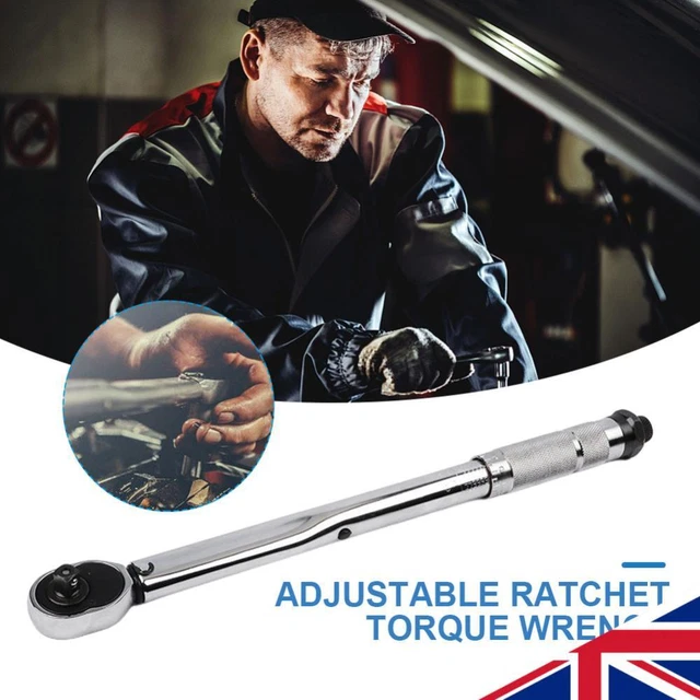 5-60N.M RATCHET TORQUE Wrench Hand Tool Adjustable Torques Key Precise ...