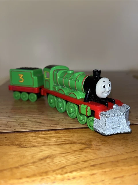 SNOWPLOW HENRY ! THOMAS FRIENDS train TAKE ALONG N Play - CUSTOM ...