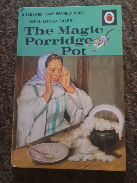 VINTAGE LADYBIRD ‘WLT’ The Magic Porridge Pot Book Series 606D Matt ...
