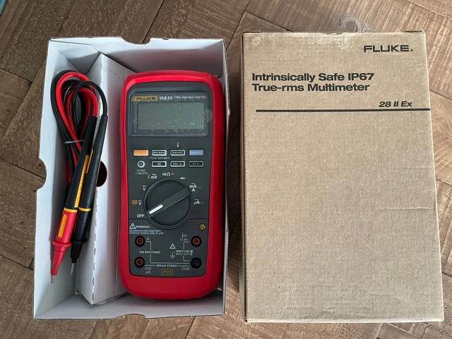 FLUKE 28 II Ex IP67 Intrinsically Safe Industrial Multimeter - Brand ...