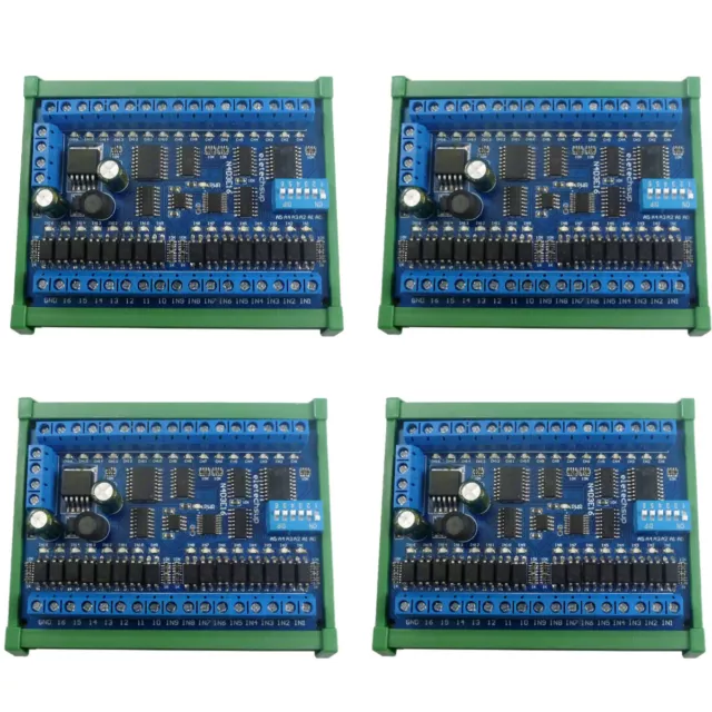 8 30v 16di 16do Rs485 Npn Bus Modbus Rtu Remote Io Switch Plc Amplifier