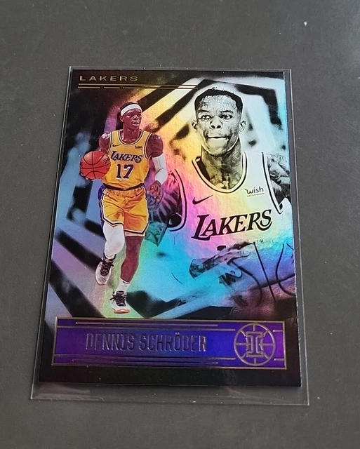 DENNIS SCHRÖDER NBA Card Panini Illusions 2020-21 Holo # 57 Lakers ...