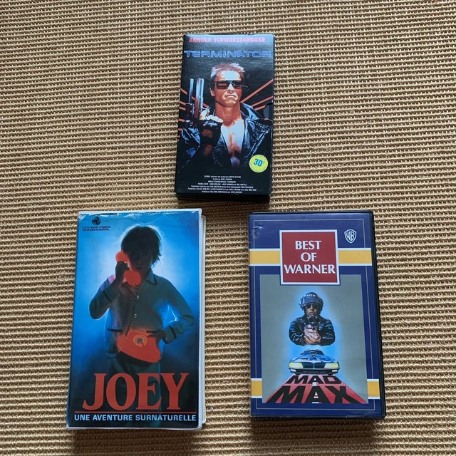 VHS COLLECTOR TERMINATOR Mad Max Joey EUR 49,00 - PicClick FR