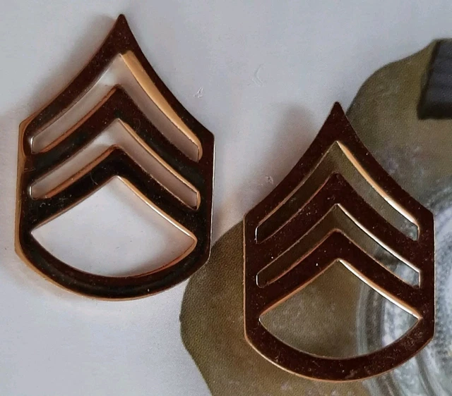 ORIGINAL US RANGABZEICHEN Green Dress Männer: Staff Sergeant Vietnam um ...