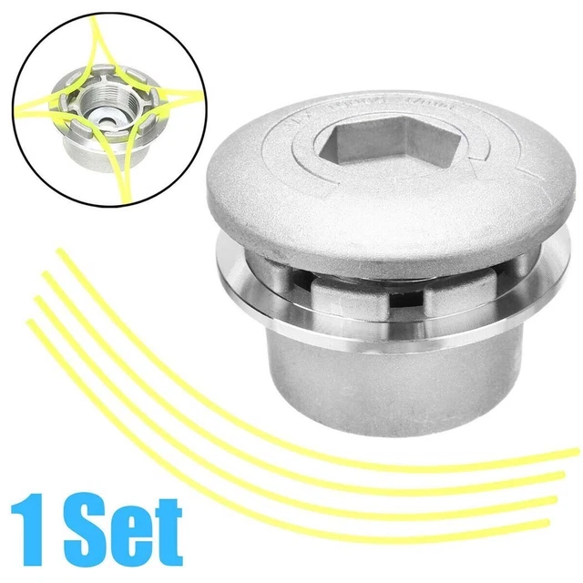 T TE DE TONDEUSE durable double ligne en aluminium pour tondeuse gazon prati EUR 20,09 - PicClick FR