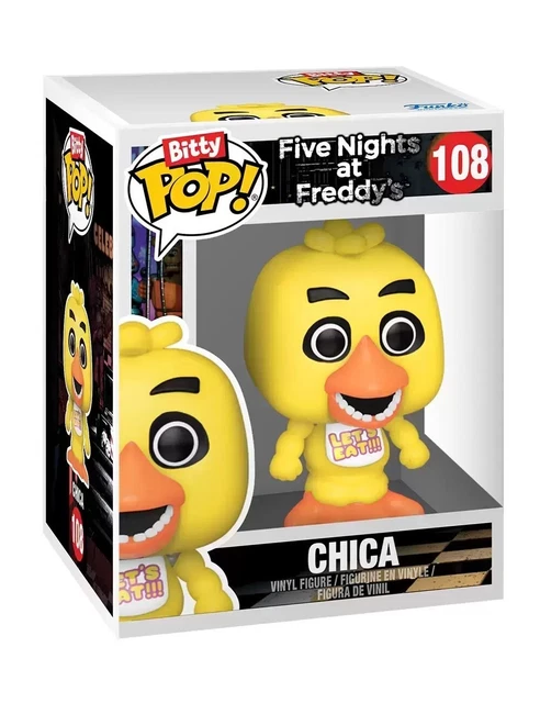 FIVE NIGHTS AT FREDDY'S Bitty Chica 2.5cm Funko Pop! FNAF Figurka EUR ...