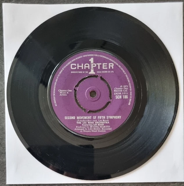 ALSO SPRACH ZARATHUSTRA - The Les Reed orchestra - VG+ 7" single Disco ...