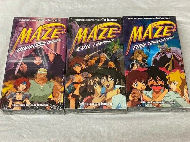 MAZE ANIME VOLUMI 2-4(3) VHS anime doppiato nuovissimo EUR 34,76 ...