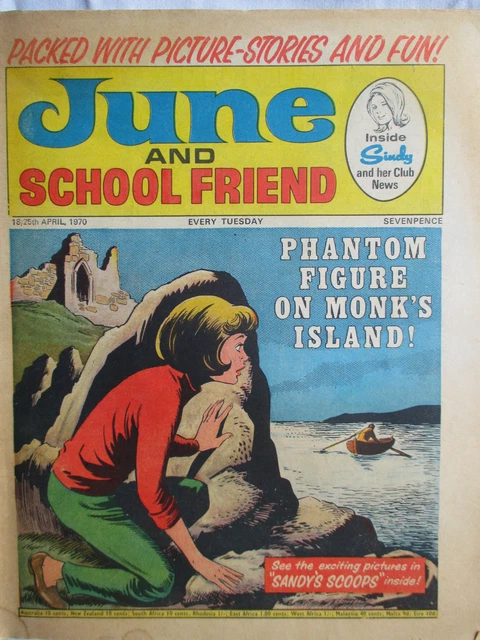 JUNE AND SCHOOL Friend Ipc Magazines 18 Avril 1970 EUR 7,50 - PicClick FR