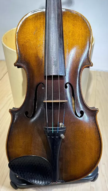 ANTIQUE FIDDLE VIOLIN Size: 4/4 with label Contacavalli Primo Luigi ...