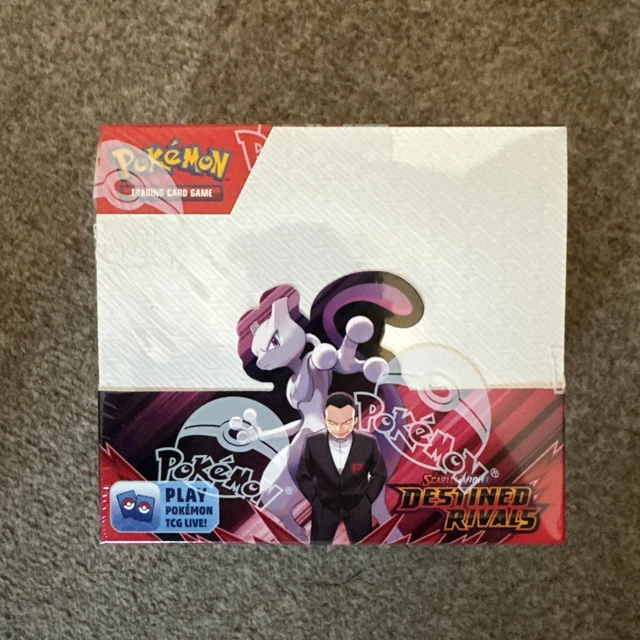 POKÉMON TCG: SCARLET & Violet -Destined Rivals Booster Box SMALL TEAR ...