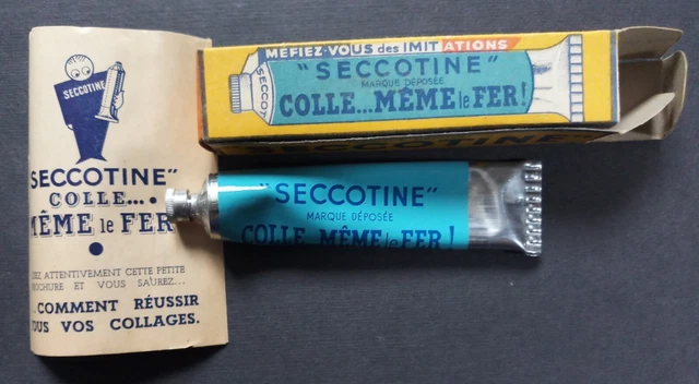 ANCIEN TUBE DE colle Seccotine - collector (version 1) EUR 25,00 ...