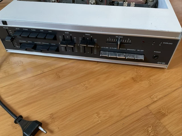 DUAL CV120 - Vintage Stereo Amplifier / Vollverstärker '70er Jahre EUR ...