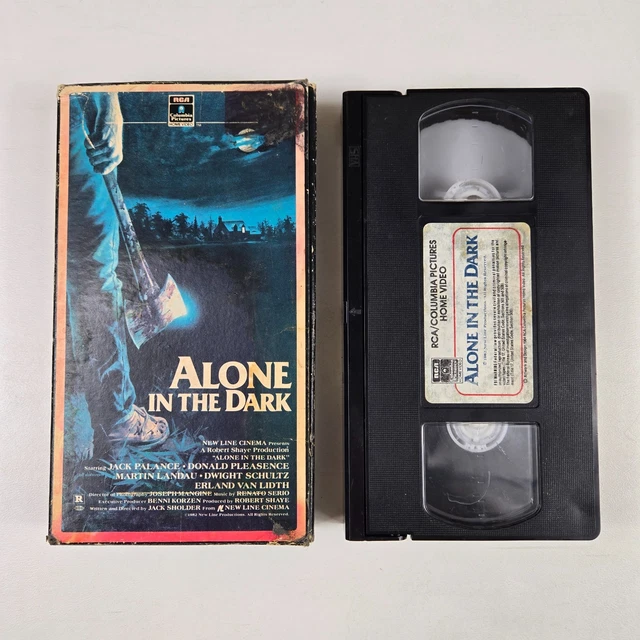 ALONE IN THE Dark VHS Jack Palance Martin Landau RCA 1983 Double Flap ...