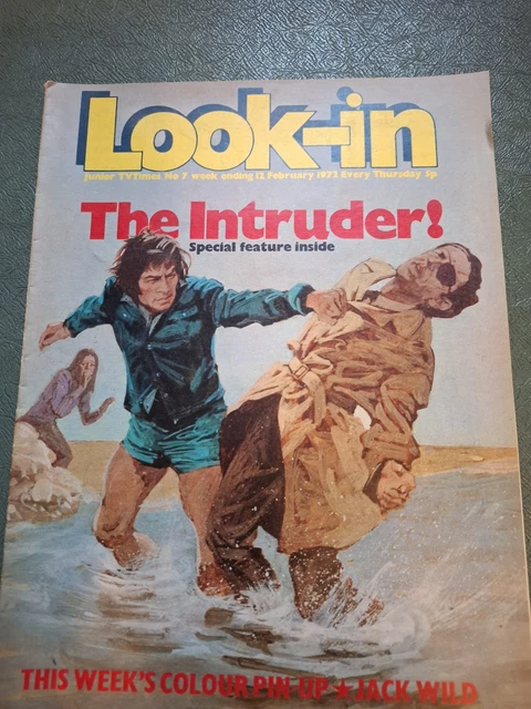 VINTAGE LOOK IN Magazine 12 FEBRUARY 1972 Marc Bolan The Intruder ...