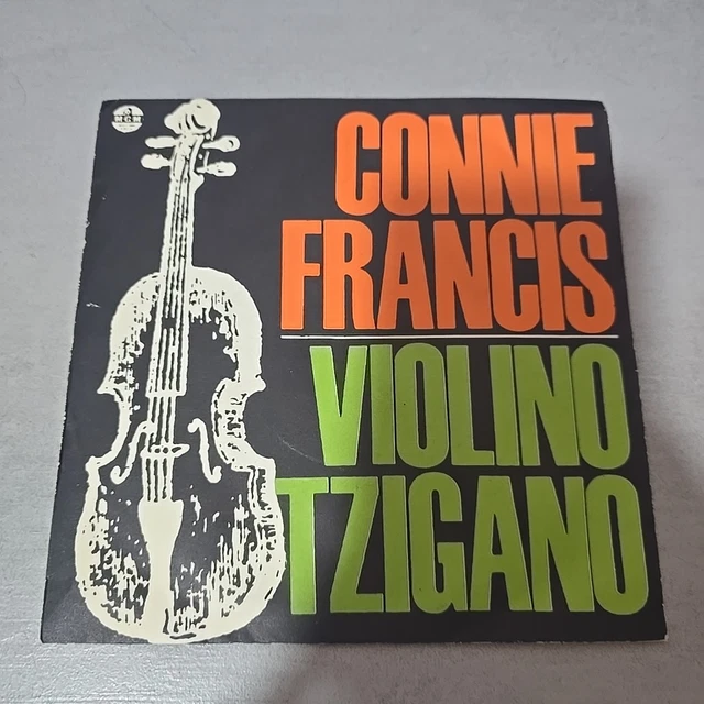 🎵 CONNIE FRANCIS 🎵 Gypsy Violin Give Me Your Hand And Run 45 Italy ...