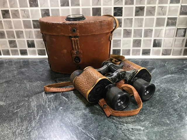 WW1 US ARMY Military Signal Corps Binoculars Optics Stereo 6x30 Field ...