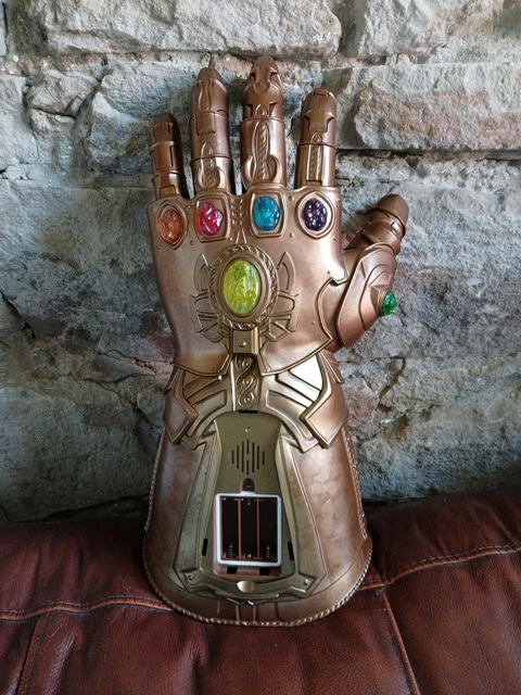 MARVEL AVENGERS INFINITY Gauntlet Thanos Wearable Articulated Cosplay W ...