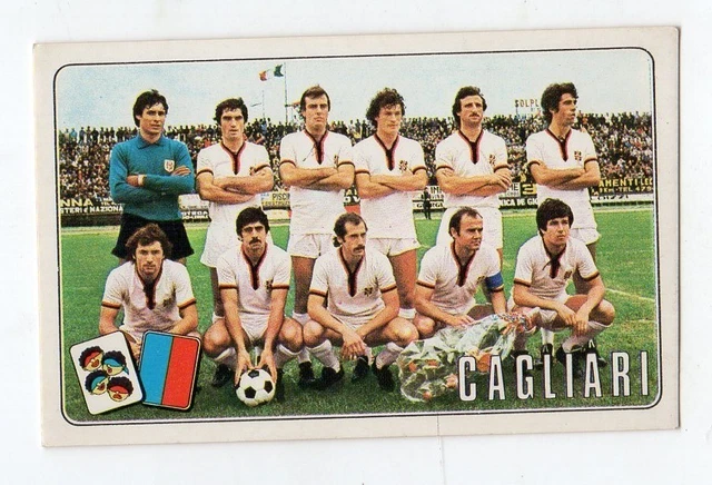 FIGURINA - CALCIATORI PANINI 1976/77 NEW - NUMERO 342 CAGLIARI SQUADRA ... FIGURINA - CALCIATORI PANINI 1976/77 NEW - NUMERO 342 CAGLIARI SQUADRA ...