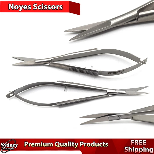 DENTAL SURGICAL NOYES Scissors Dissecting Spring Action Surgical ...