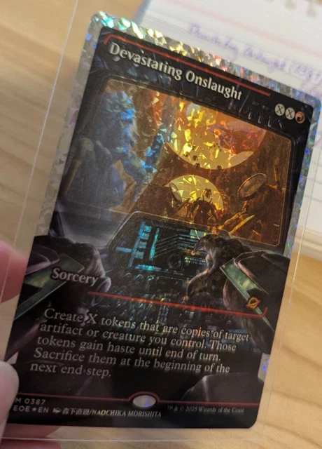 JAPANESE DEVASTATING ONSLAUGHT (0387) Showcase (Fracture Foil) - MTG $150.00 - PicClick AU
