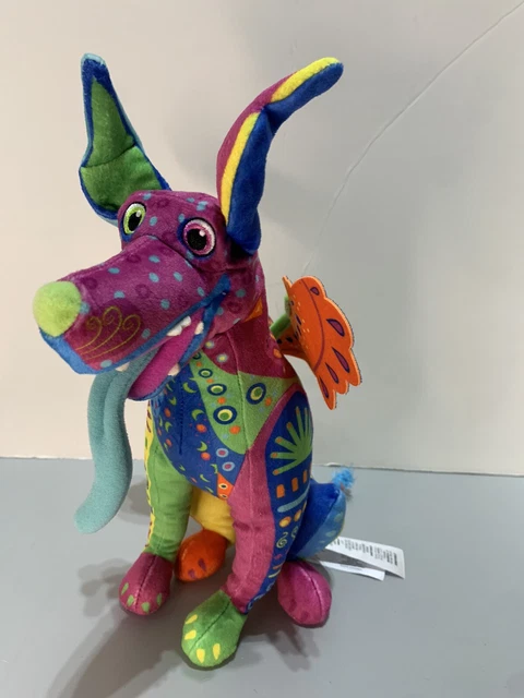 DISNEY PIXAR COCO Dante Alebrije Sounds Dog Animated Film Soft Plush ...