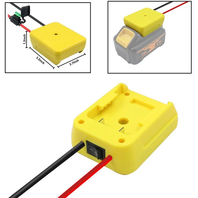 ENHANCED SECURITY BATTERY Adapter for DCB200 DCB203 DCB205 DCB206 ...