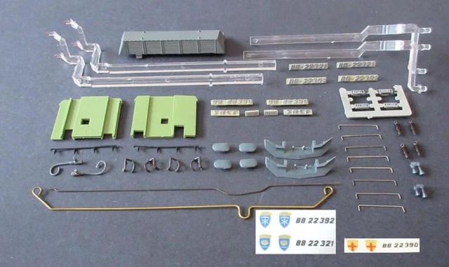 LOT DE PIÈCES pour BB 22321/22390/22392 ROCO #Ls Models-Jouef-Piko-Ree ...