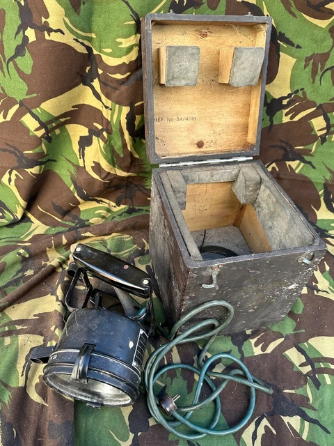 ORIGINAL WW2 RAF British Army Signalling Lamp In Box - Type B - Mk2 EUR ...