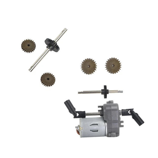 RC METAL STEEL Center Gearbox Gears Set for MN MN78 Hobby Car 1:12 ...