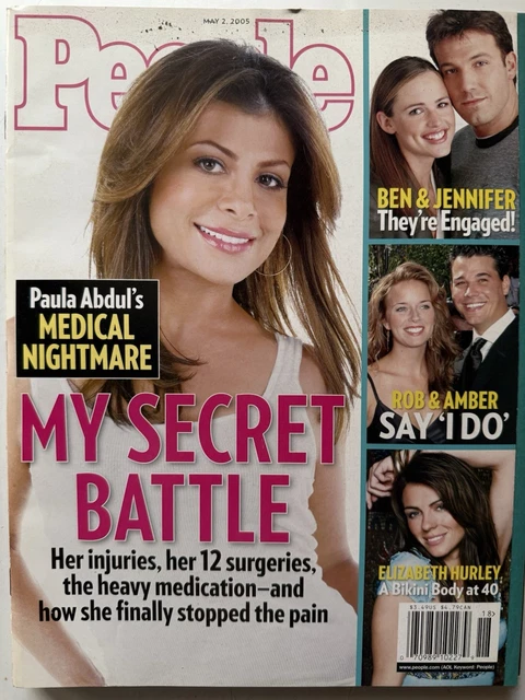 PEOPLE MAGAZINE MAY 2, 2005 Paula Abdul-Elizabeth Hurley $4.97 ...