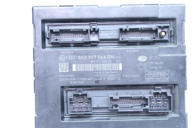 BODY CONTROL MODULE BCM COMPUTER Audi Q5 SQ5 13 14 15 16 17 8K0907064GN ...