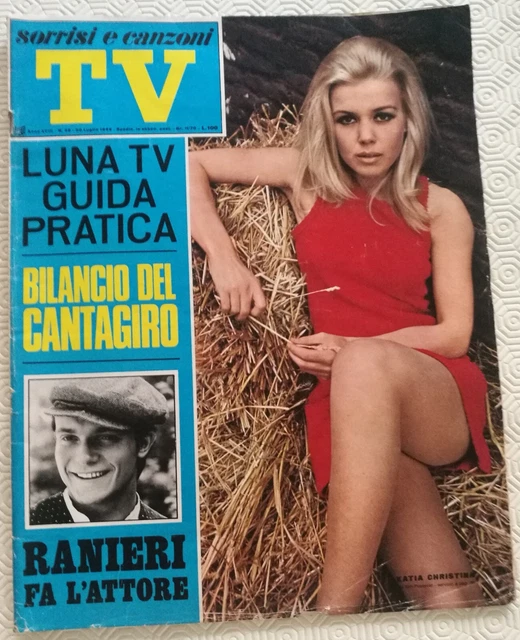Tv Sorrisi E Canzoni 1969 20 Luglio N 29 Cantagiro Lucio Battisti Eur 5