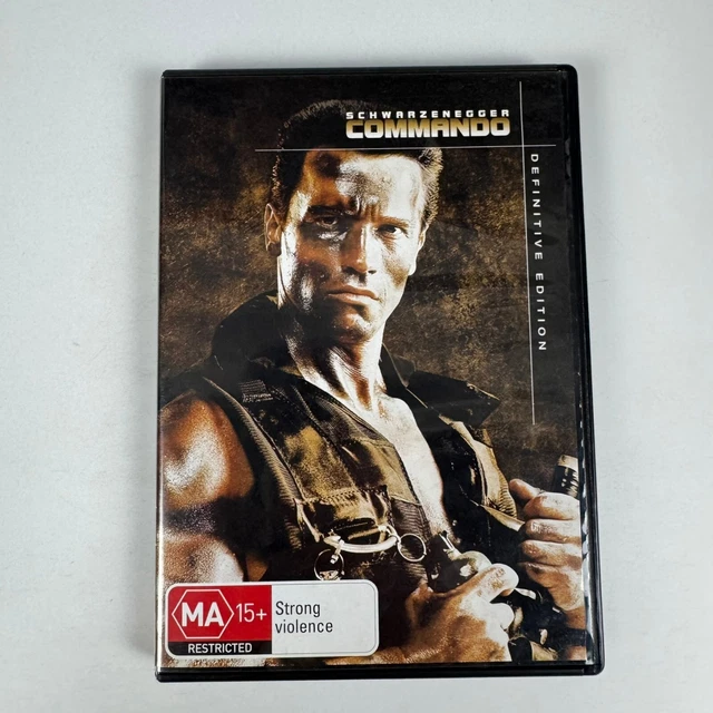 COMMANDO (DVD 1985) Arnold Schwarzenegger Rae Dawn Chong Region 4 £4.43 ...