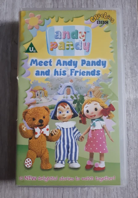 CBEEBIES ANDY PANDY "Meet Andy Pandy and his Friends" VHS Video Tape ...