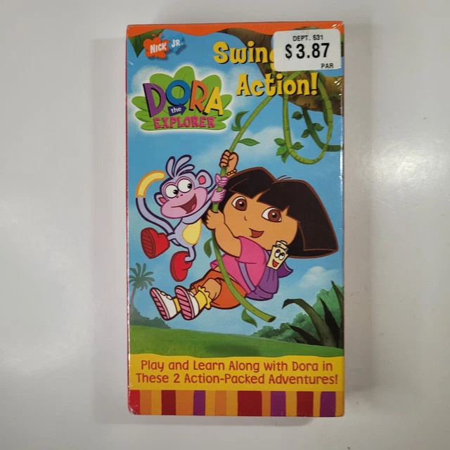 DORA THE EXPLORER SWING INTO ACTION! VHS 2001 - Sealed $17.59 - PicClick CA