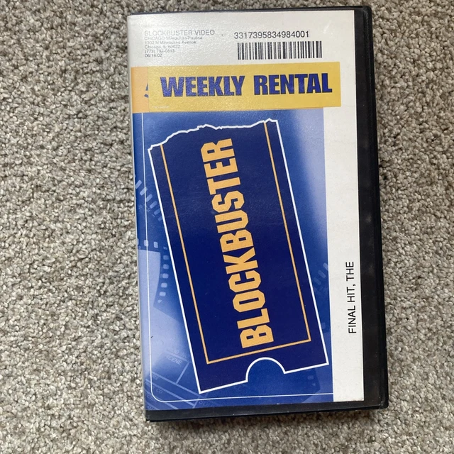 THE FINAL HIT (VHS, 2002) Former Blockbuster Video Rental in Clamshell ...