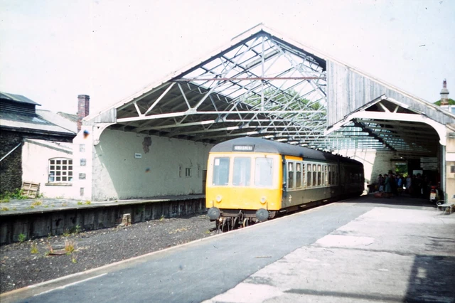 ORG COLOUR RAILWAY Slide 35Mm Br Dmu Diesel Multiple Unit Windermere ...
