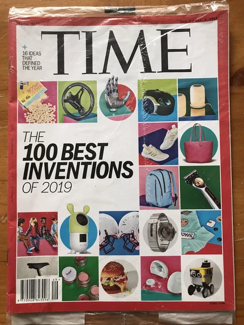 TIME MAGAZINE 2019 100 Best Inventions 16 Ideas Defined Double NEW ...