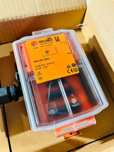 BELIMO VRU-M1-BAC VAV-UNIVERSAL, Solución de Control Modular Sistemas ...