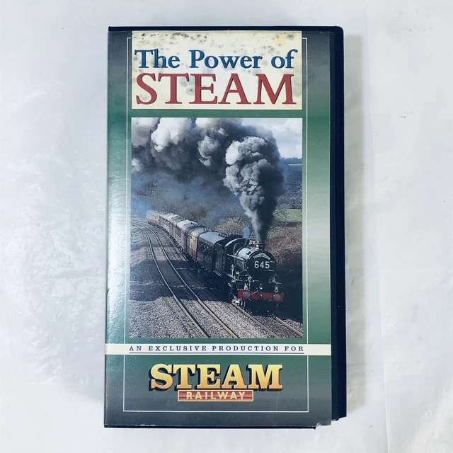 STEAM RAILWAY - The Power of Steam - VHS Video - UK British Trains ...