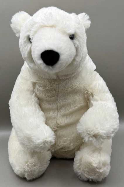 JELLYCAT I AM Elwin Polar Bear Soft White Plush Cuddly Teddy Toy 8” £25 ...