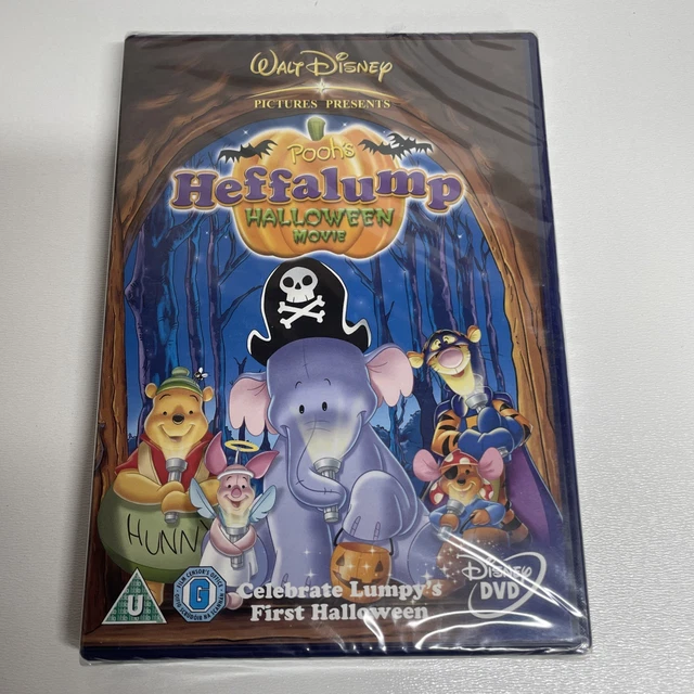 POOH'S HEFFALUMP HALLOWEEN movie DVD Children (2005) Winnie The Pooh ...